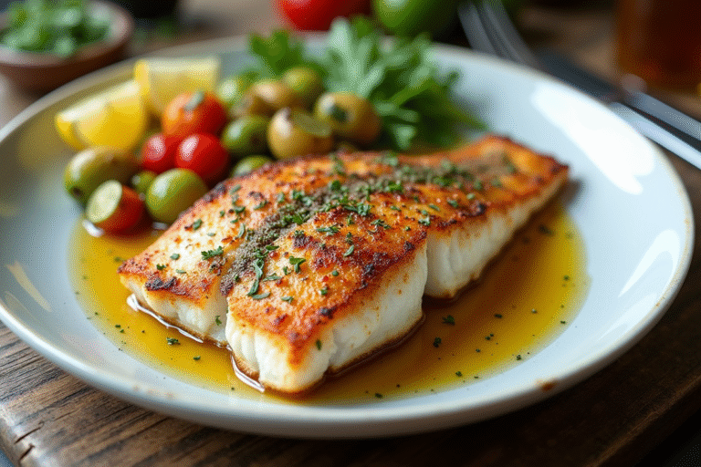 Recette de filet de loup de mer en croûte d'herbes - Investig